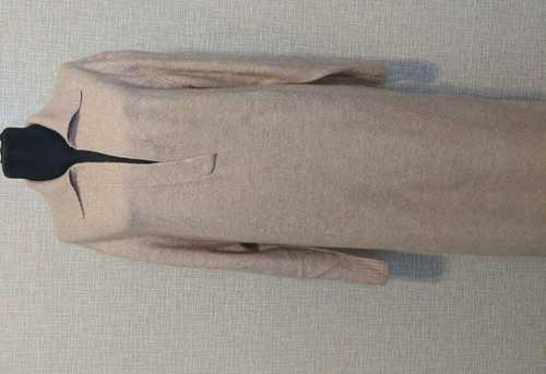 Платье свитер длинное прямое zarina 42 44