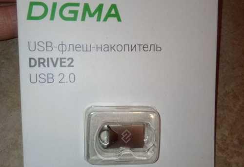 Флешка usb 32гб Digma drive2