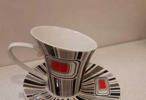 Чайная пара необычного дизайна от Milvis ceramics