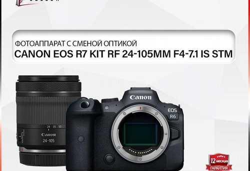 Canon EOS R7 Kit RF 24-105MM F4-7.1 IS STM