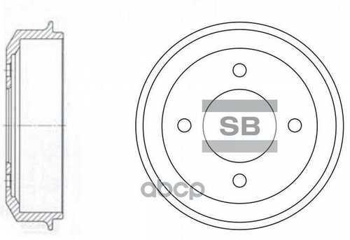 SD1003 барабан тормозной Hyundai Accent 1.3-1