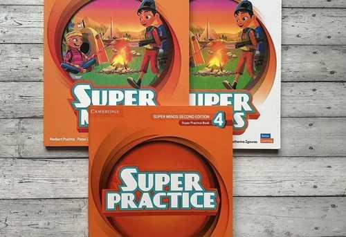 Super minds 4 + super practice 4 second edition