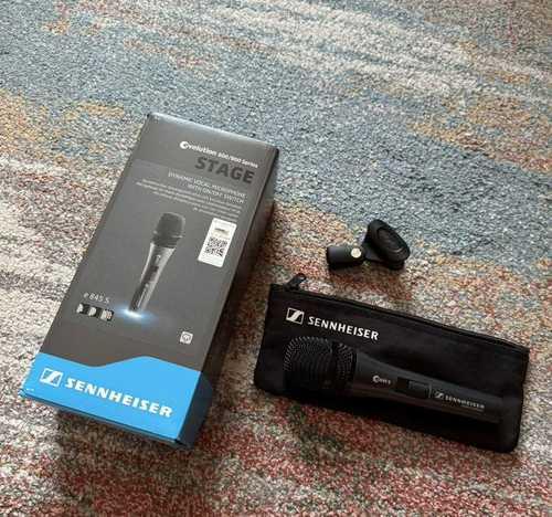 Вокальный микрофон с выключателем Sennheiser e845s