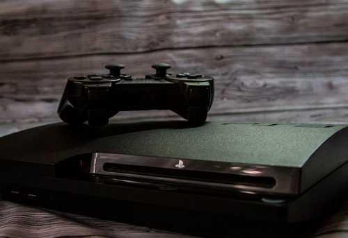 PS3 Slim + 100 топовых игр