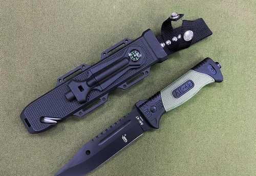 Нож ак-47 Зеленый 4в1
