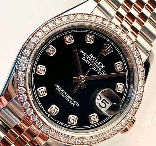 Rolex Datejust 36mm Steel and Everose Gold 126281