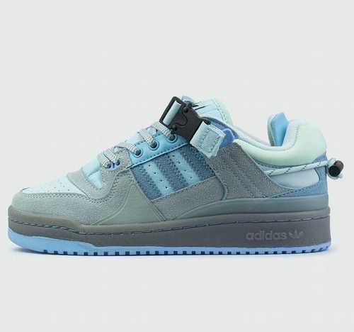 Кроссовки Adidas Forum Low x Bad Bunny Blue / Grey