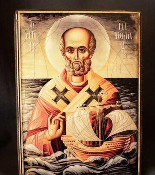 Икона "Св. Николай -покровитель моряков"