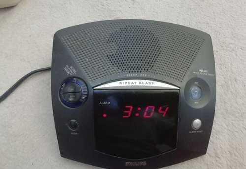 Радио часы будильник Philips