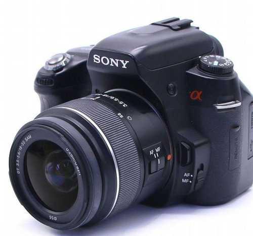 Sony A500 kit (пробег 10205 кадров)