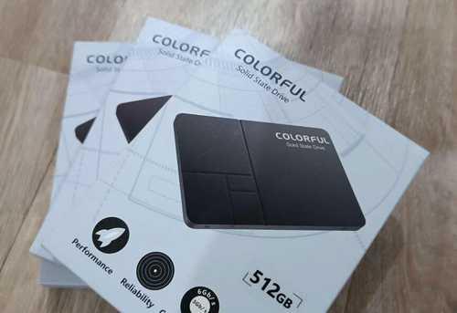 Новые ssd Colorful 512gb