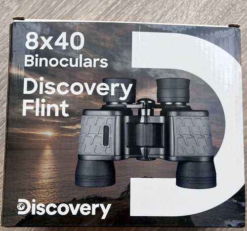 Бинокль Levenhuk Discovery Flint 8x40 новый