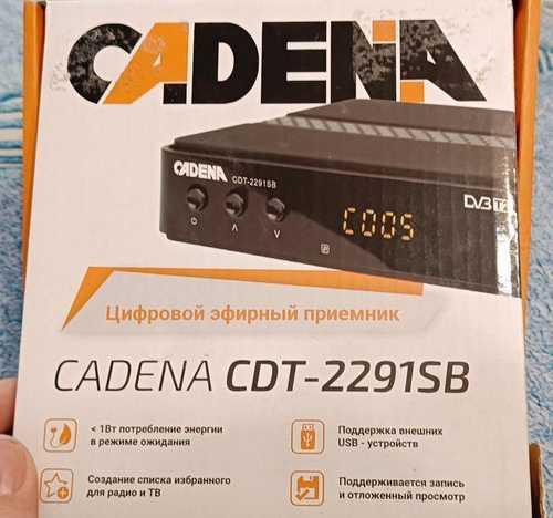 Цифровая приставка для тв cadena cdt-2291sb