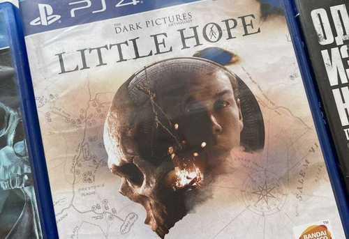 The dark pictures anthology little hope ps4 диск
