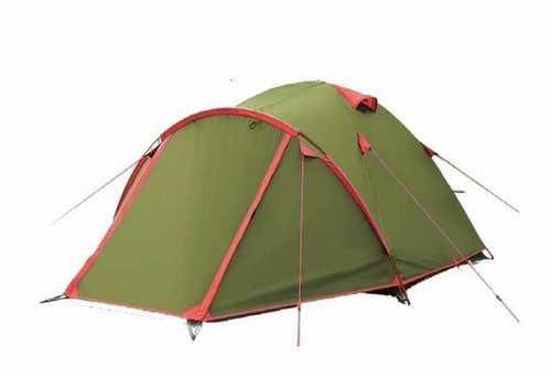 Палатка Tramp Lite Camp 3 (зеленая и песочная)