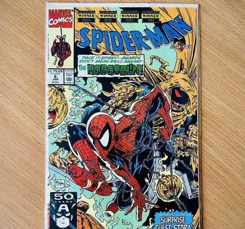 Spider-Man Vol 1 #6; January 1990 Part 1 Of 2