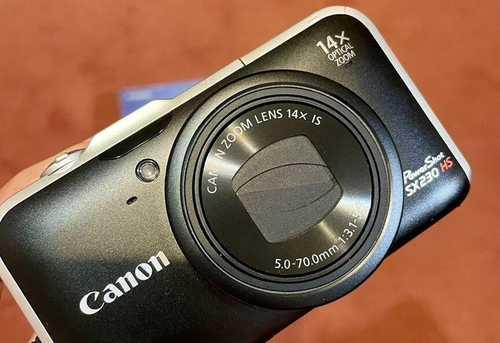 Компактный фотоаппарат Canon PowerShot Sx230HS