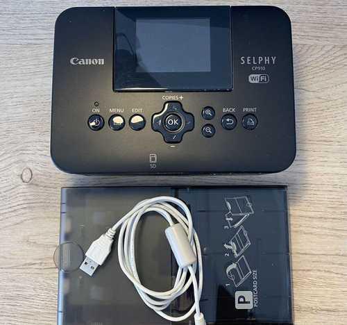 Фотопринтер Canon Selphy CP910 WiFi