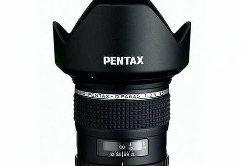 Объектив Pentax HD pentax-D FA 645 35mm F3.5 AL I