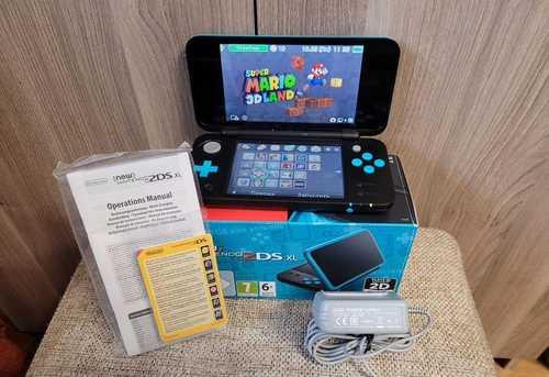 Nintendo new 2DS XL прошитая отличное состояние