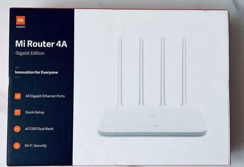 Роутер Xiaomi Mi WiFi router 4A Gigabit Edition