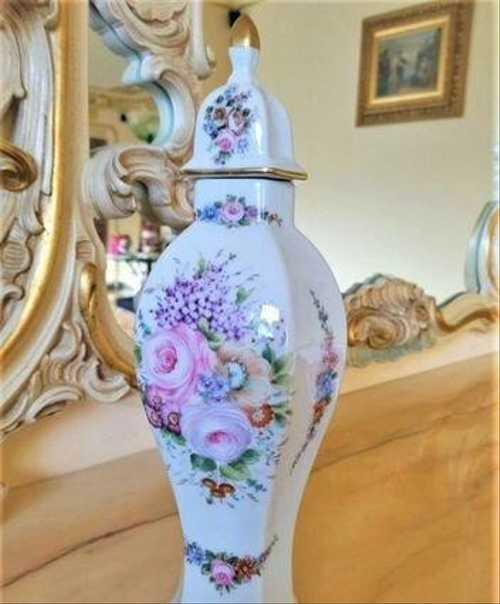 Фарфоровая ваза Лимож Limoges винтаж Франция