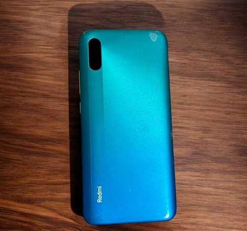 Задняя крышка для Xiaomi Redmi 9A (Blue)