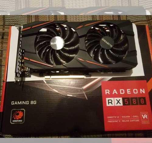 Видеокарта Gigabyte Radeon RX 580 8GB