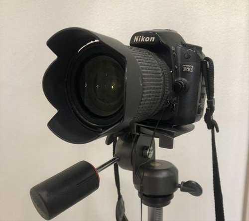 Nikon d80 + кофр+ объектив + штатив