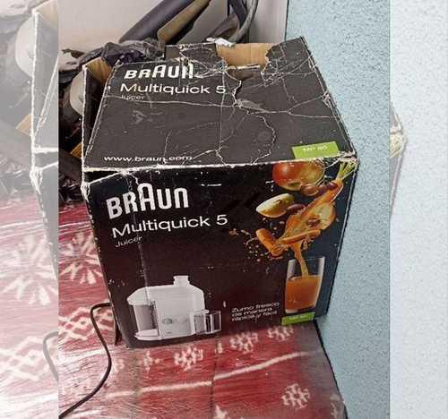 Braun multiquisk 5 соковыжималка