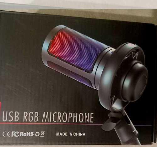 Игровой музыкальный USB микрофон