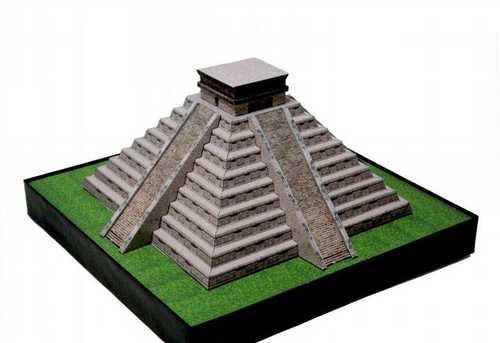 Сборная модель пирамида Майя, пирамида Кукулькана