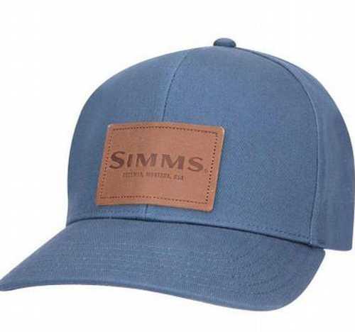 Кепка Simms Leather Patch Cap (Dark Moon)