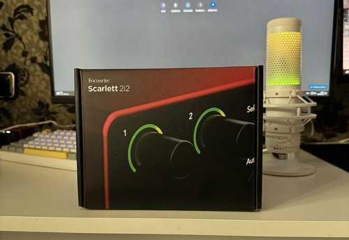 Новая звуковая карта Focusrite Scarlett 2i2 4th