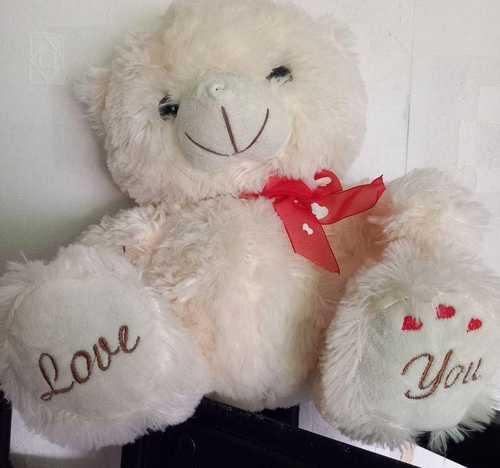 Мишка Тедди Iove you