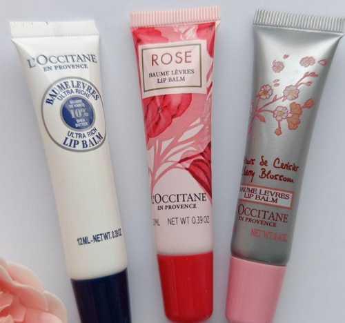 Бальзам для губ Loccitane набор