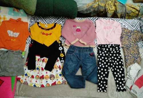 Вещи для девочки пакетом Детская одежда