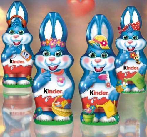 Kinder зайчик фигурный шоколад