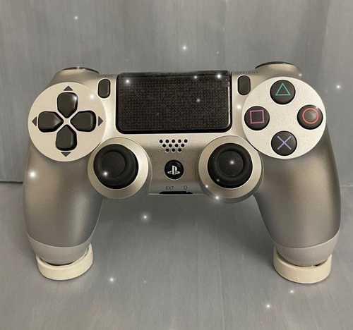 DualShock 4 V2 Геймпад серебристый для PS4, пк