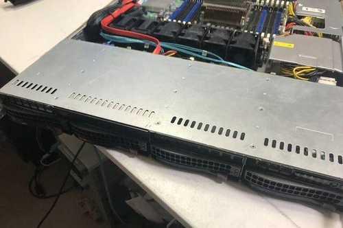 Сервер SuperMicro 1U CSE-815 (no RAM no CPU)