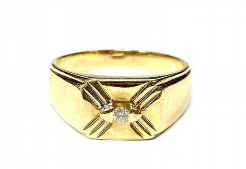 Золотое кольцо с бриллиантом 7.65г. (Т84712)