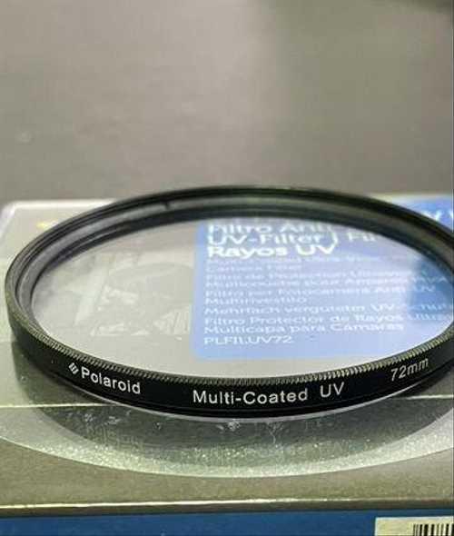 Уф фильтр Polaroid Multi-Coated UV 72mm