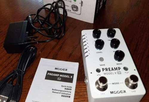 Mooer Preamp Model X X2 - гитарный эффект