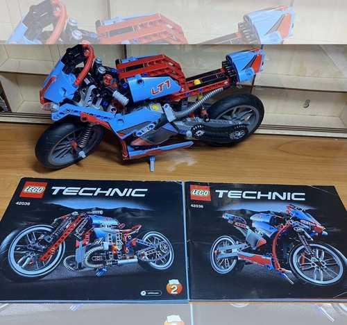 Lego technic 42036 мотоцикл