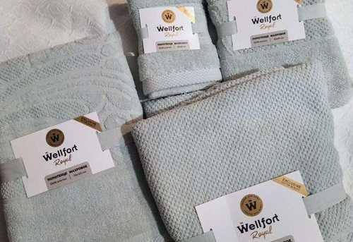 Набор махровых полотенец 4 шт royal wellfort