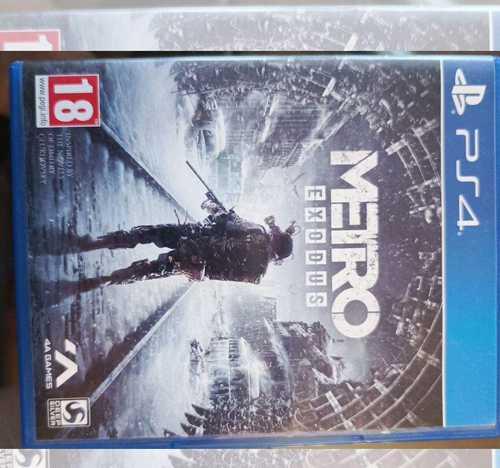 Metro exodus ps4 диск