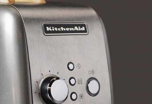 Тостер KitchenAid 5KMT221ECU серебристый