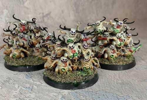 Warhammer Вархаммер Nurgling в игровом покрасе