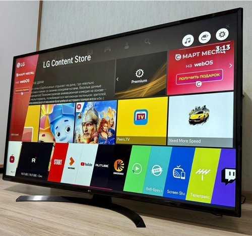 Гигантский LG 65"(165см) UltraHD, SMART, HDRpro10