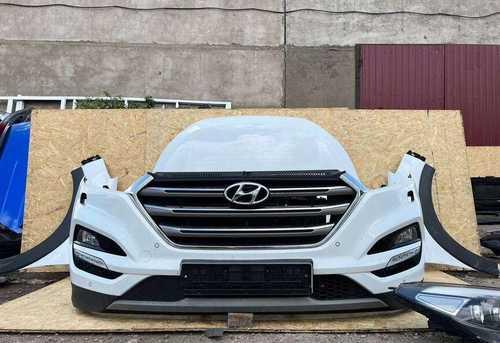 Морда целиком Hyundai Tucson 3 ноускат 2020